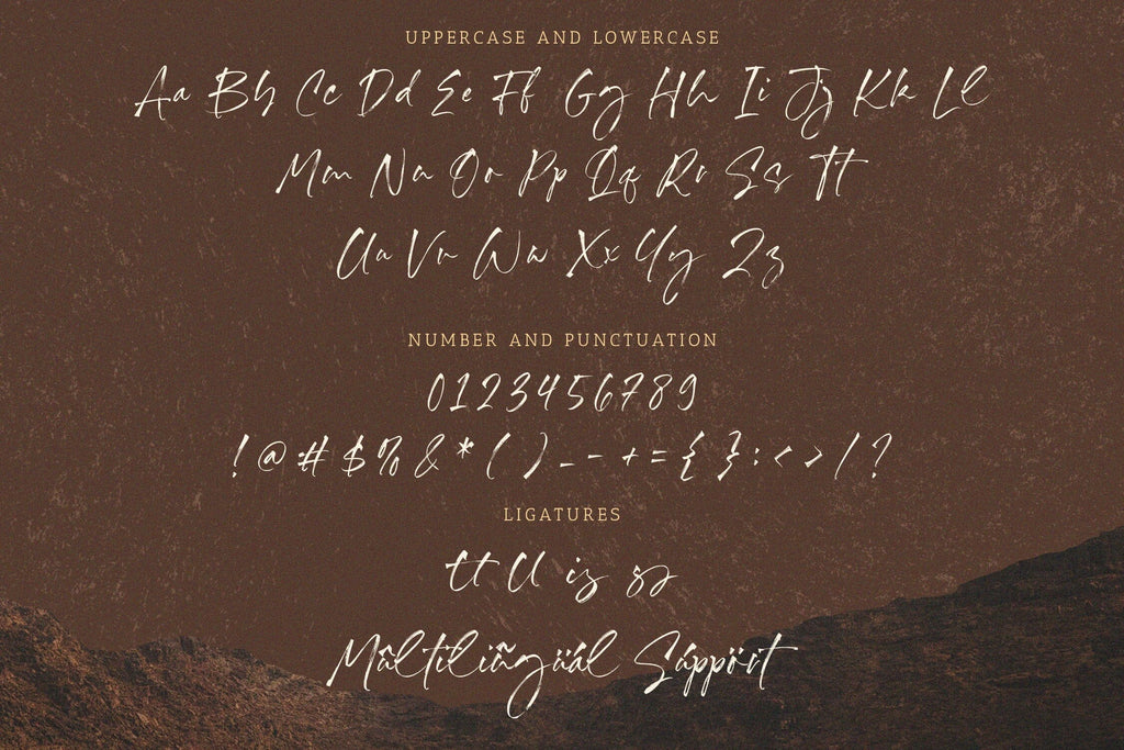 King Artemis - Handbrushed Script Font - So Fontsy