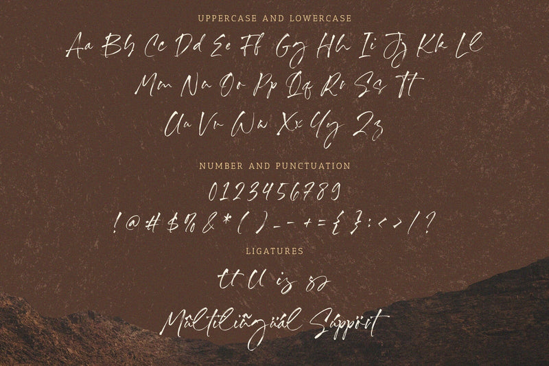 King Artemis - Handbrushed Script Font - So Fontsy