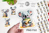 Koala with Sandwich Sticker - So Fontsy