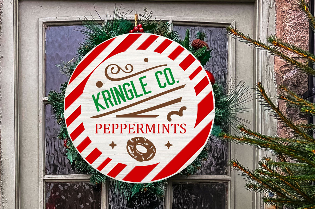 Kringle co peppermints SVG Design - So Fontsy