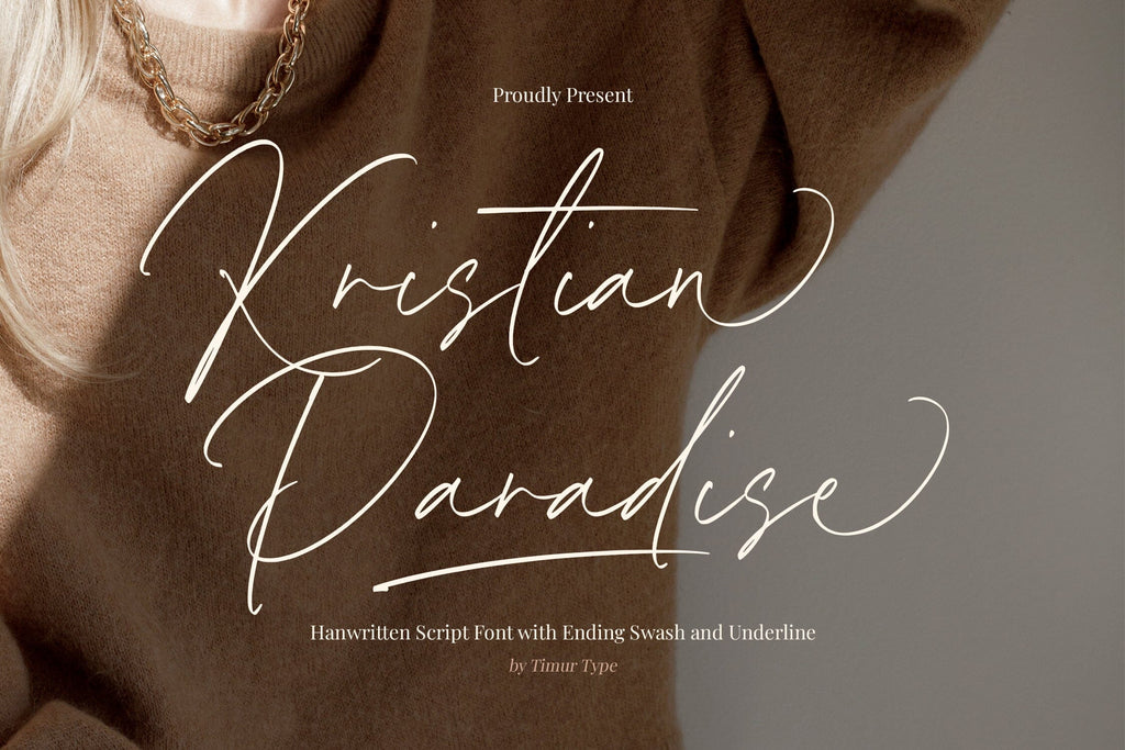 Kristian Paradise - Handwritten Script Font - So Fontsy