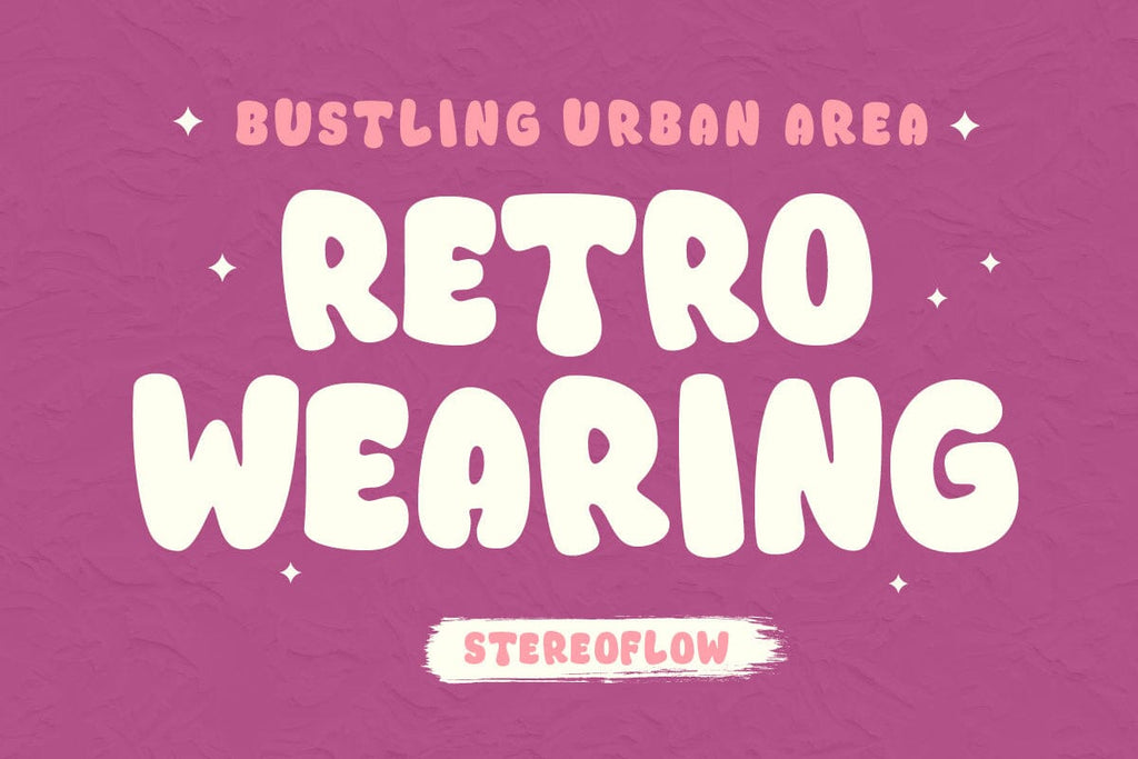 La Rezolt - Bubble Display Font - So Fontsy