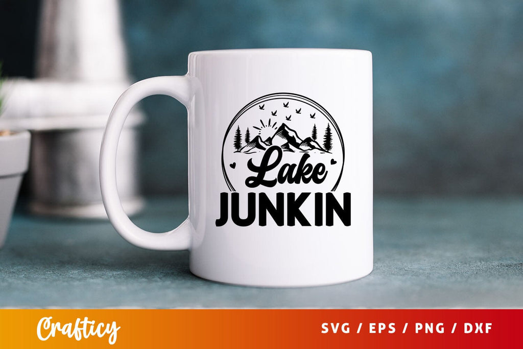 Lake Junkin Svg Design - So Fontsy