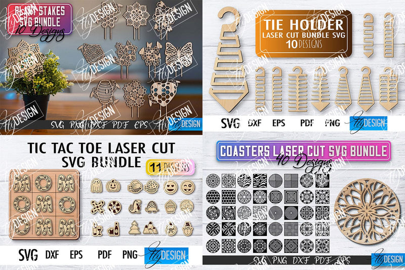 Laser Cut Mega Bundle SVG | CNC Files | Engraving SVG | 435 Designs ...