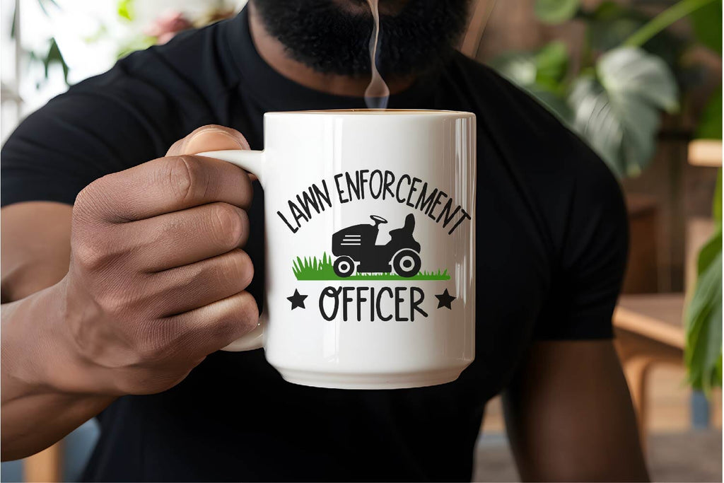 Lawn Enforcement Officer SVG PNG DXF EPS Cut File - Cricut & - So Fontsy