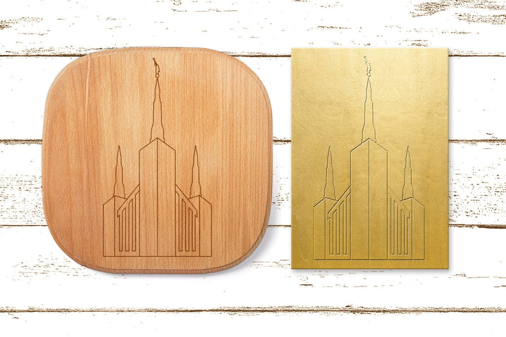 LDS Portland Oregon Temple Single Line SKETCH SVG - So Fontsy