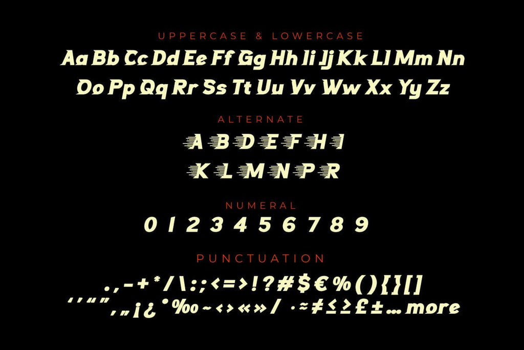 Lenozkonser - Display Racing Font - So Fontsy