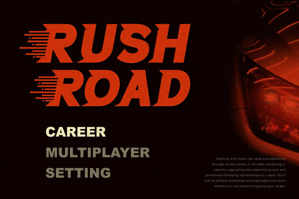 Lenozkonser - Display Racing Font - So Fontsy