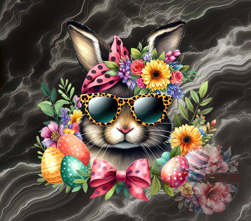 Leopard Bunny PNG, Easter Bunny Sublimation, Animal Print Bunny PNG ...