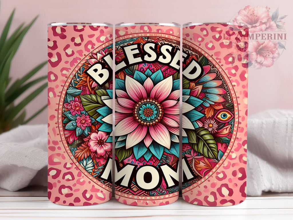 Leopard MOM Life 20oz Tumbler Wrap PNG, Mother Day Tumbler Png ...