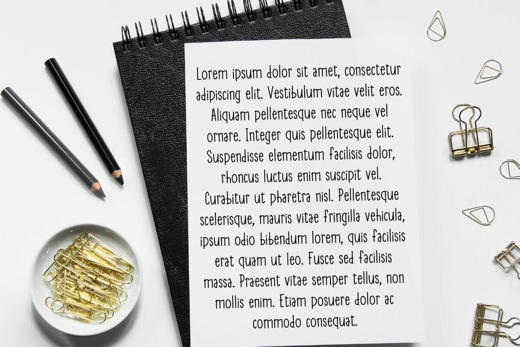 Library - Handwritten Font - So Fontsy