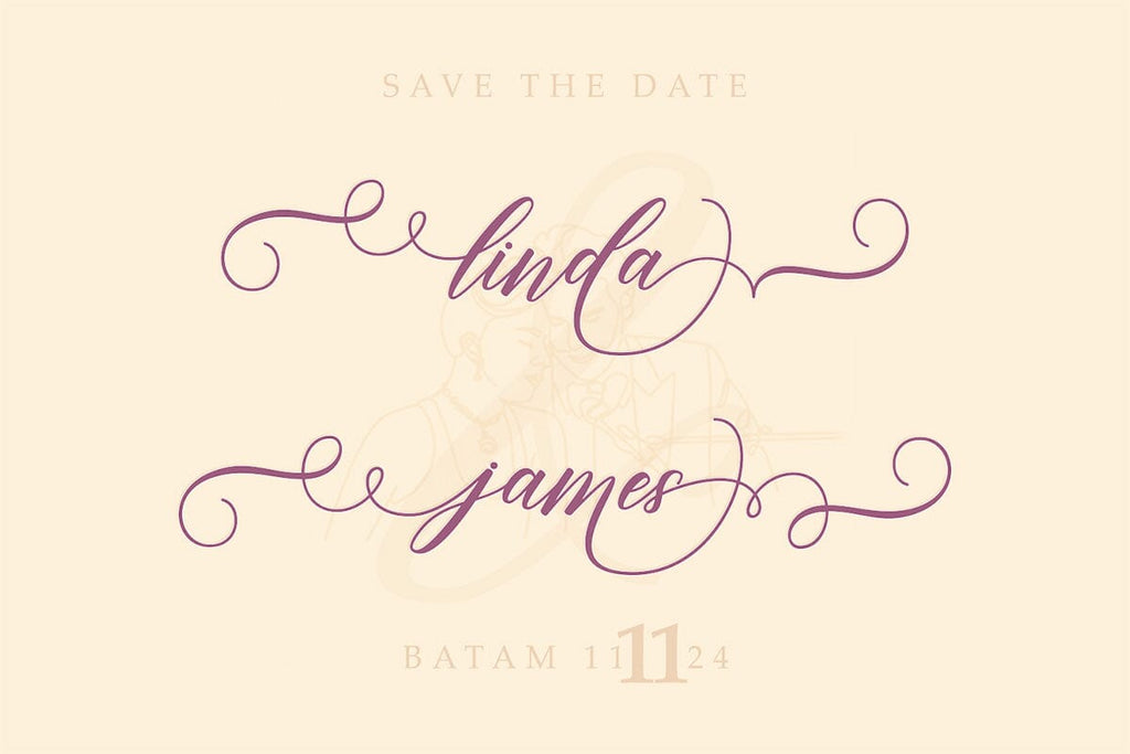 Linda Script - So Fontsy