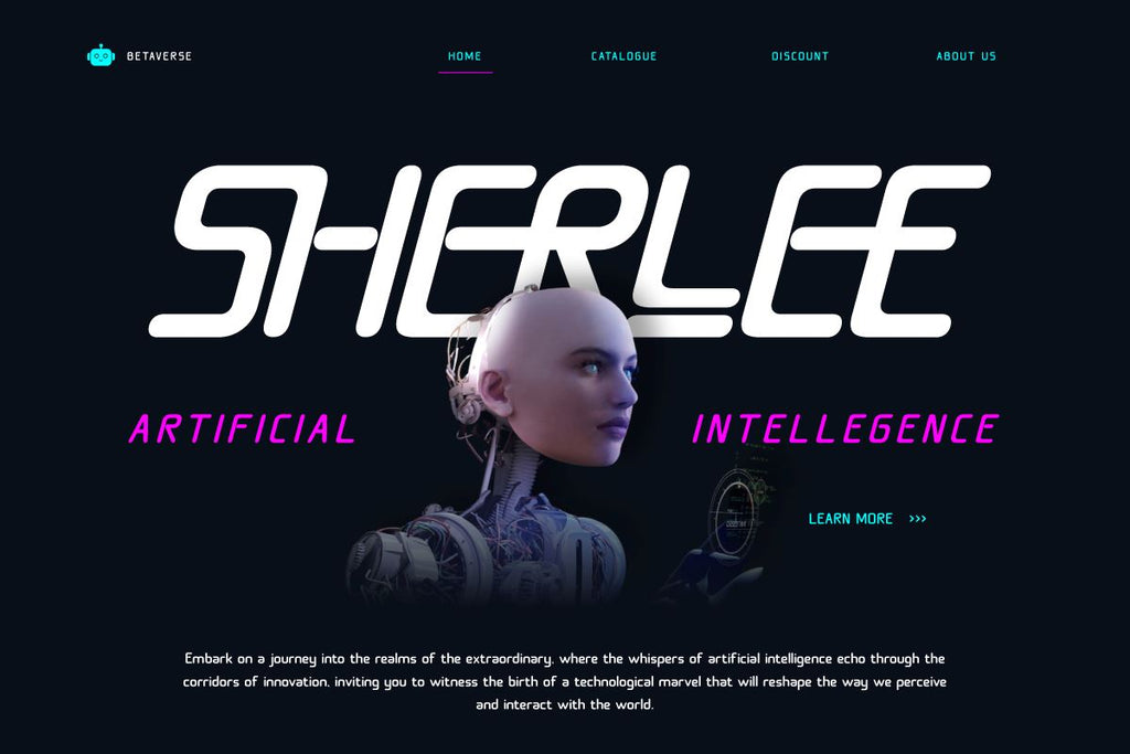 Linkero - Futuristic Font - So Fontsy