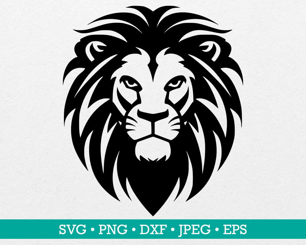 Lion head svg - So Fontsy