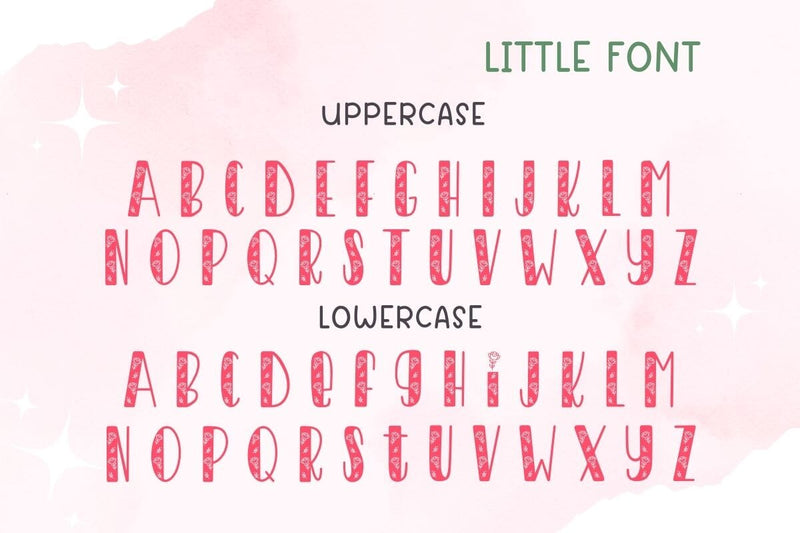 Little - Cute Decorative Font - So Fontsy