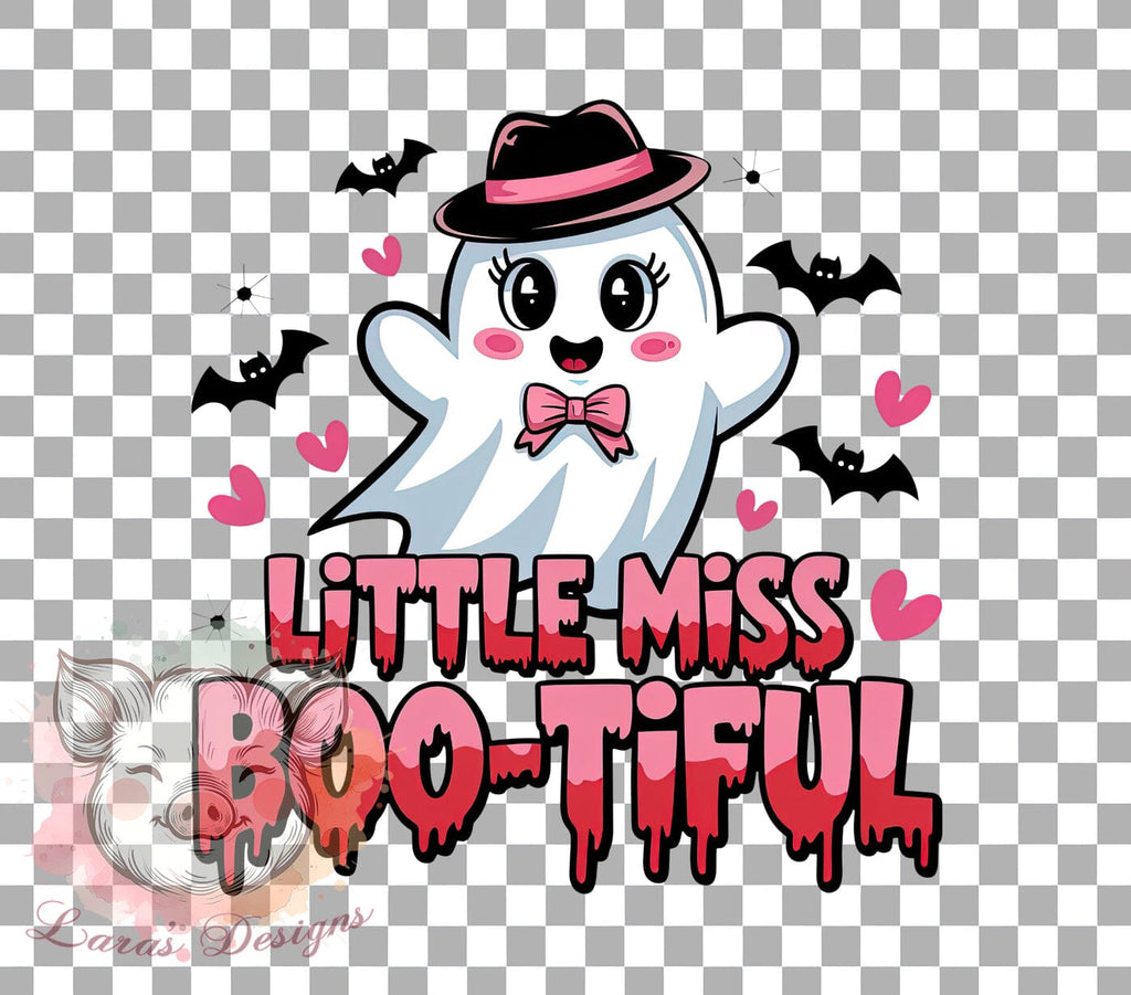 Little Miss Bootiful Graphic, Cute Girl PNG, Sublimation Download, Fun ...