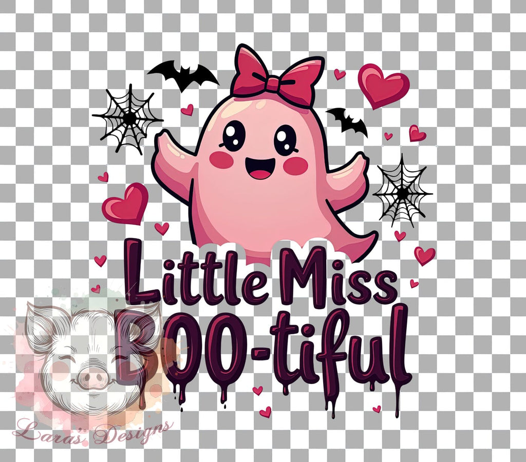 Little Miss Bootiful Graphic, Cute Girl PNG, Sublimation Download, Fun ...