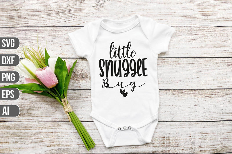 Little Snuggle Bug svg - So Fontsy