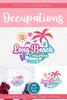Long Beach svg with 2025 for a Family Weekend or Vacation - So Fontsy