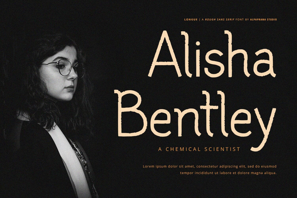 Longue - Rough Font - So Fontsy