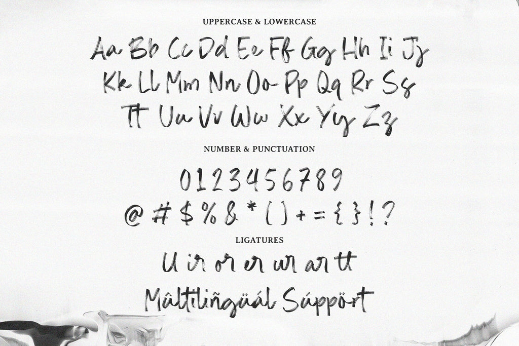 Lorient Gallery - Handbrushed Script Font - So Fontsy