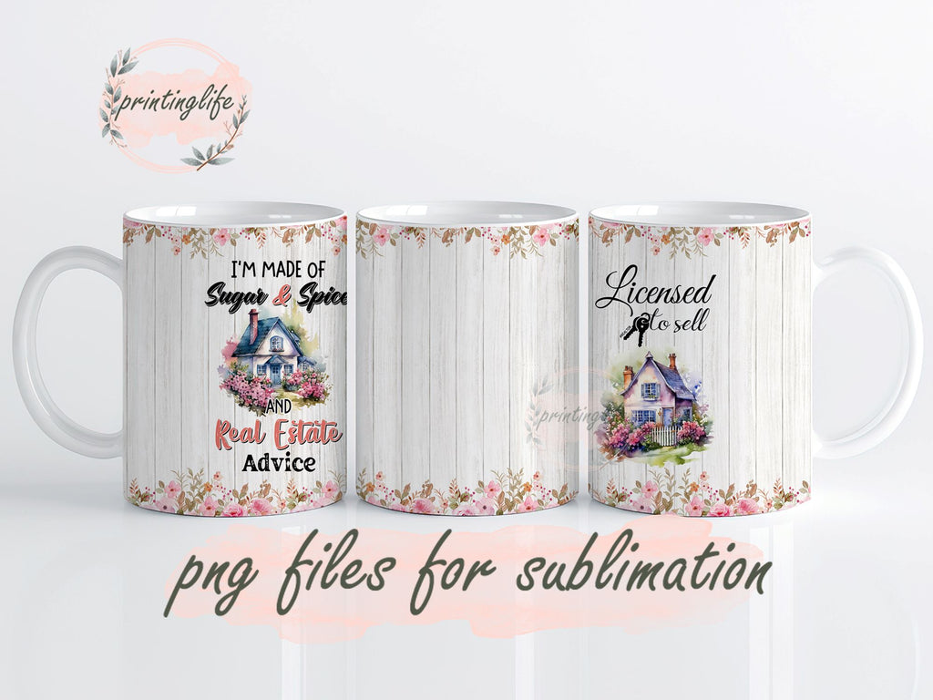 lower Floral Housing Cute Coffee Breath Dragonfly Mug Wrap Design ...