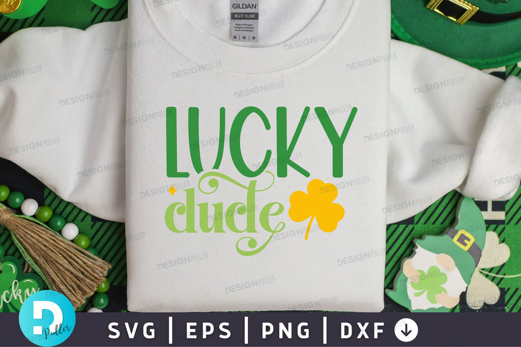 Lucky dude SVG Design - So Fontsy