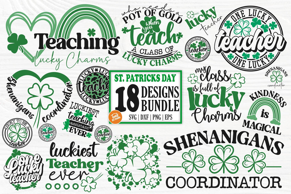 Lucky Teacher SVG | St Patricks Day Svg Bundle | Shenanigans ...