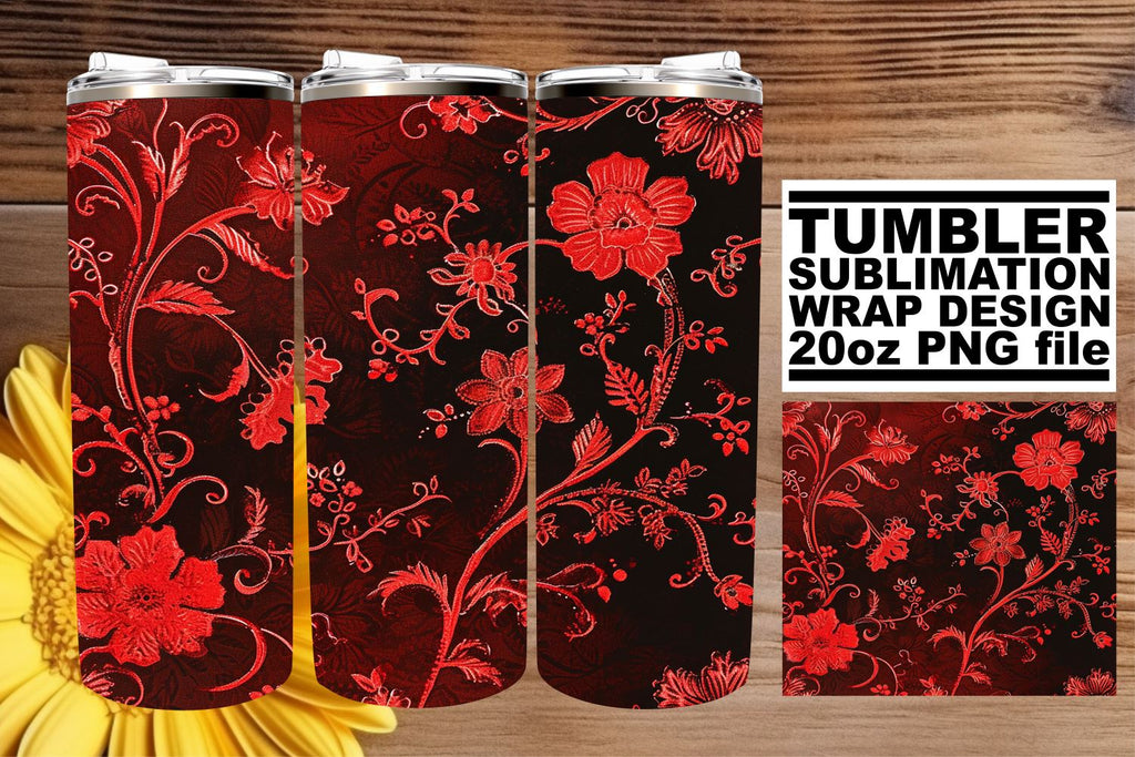 Luxurious Sparkly Red Glitter Sublimation Design - So Fontsy