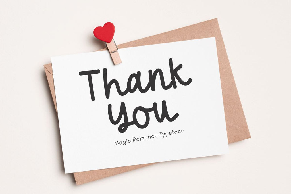 Magic Romance - Cute Handwritten Font - So Fontsy