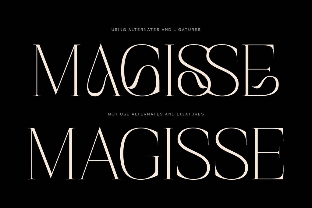 Magisse Typeface - So Fontsy