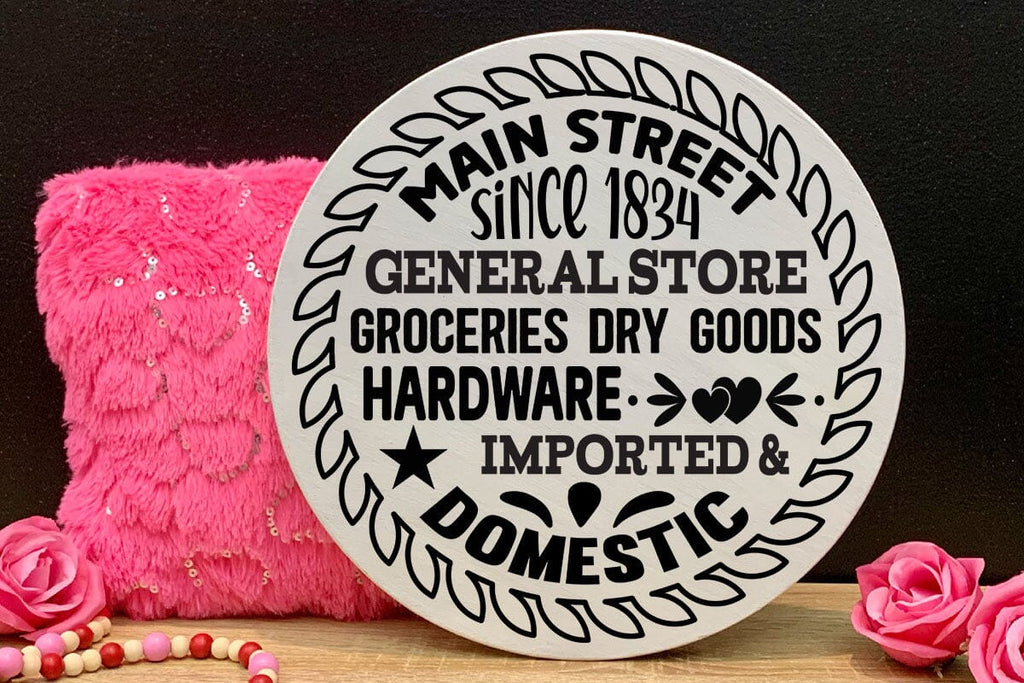 Main street since 1834 general store groceries dry goods hardware ...