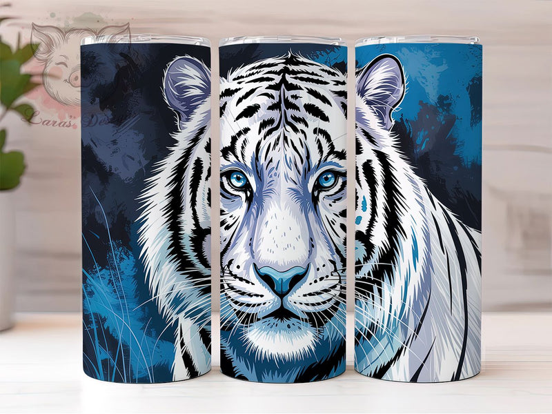 Majestic Bengal Tiger Tumbler Wrap, Wild Cat Design, Exotic Tiger Art ...