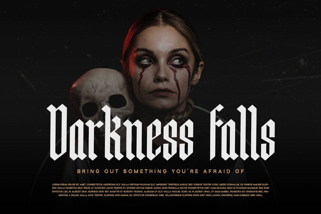 Malevolent - Display Font - So Fontsy