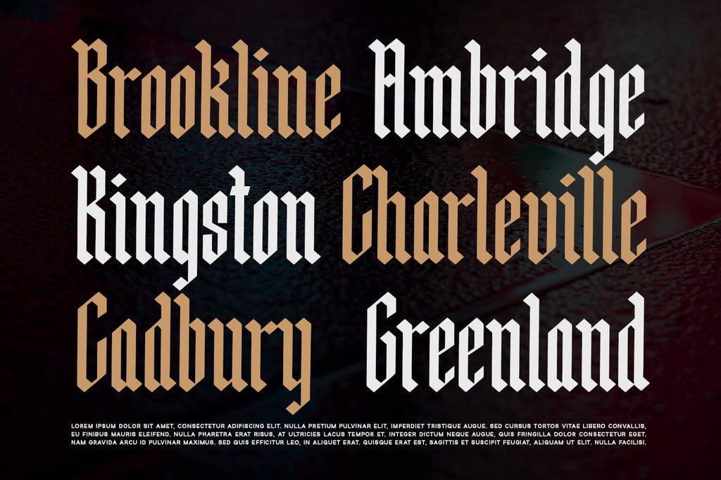 Malevolent - Display Font - So Fontsy