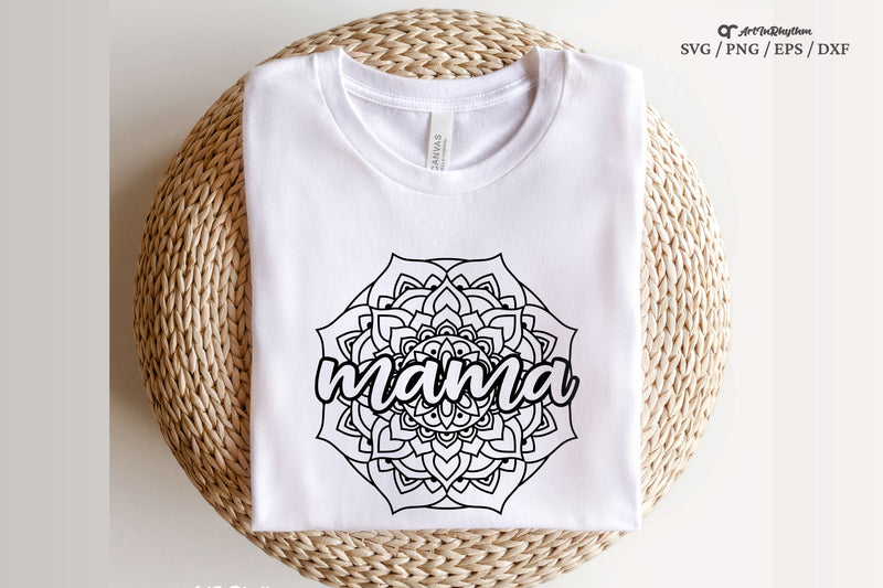 Mama Mandala Svg, Mother's Day Svg, Mama Svg File, Mama Svg - So Fontsy