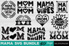 Mama Svg Bundle Mom Outline Clipart - So Fontsy