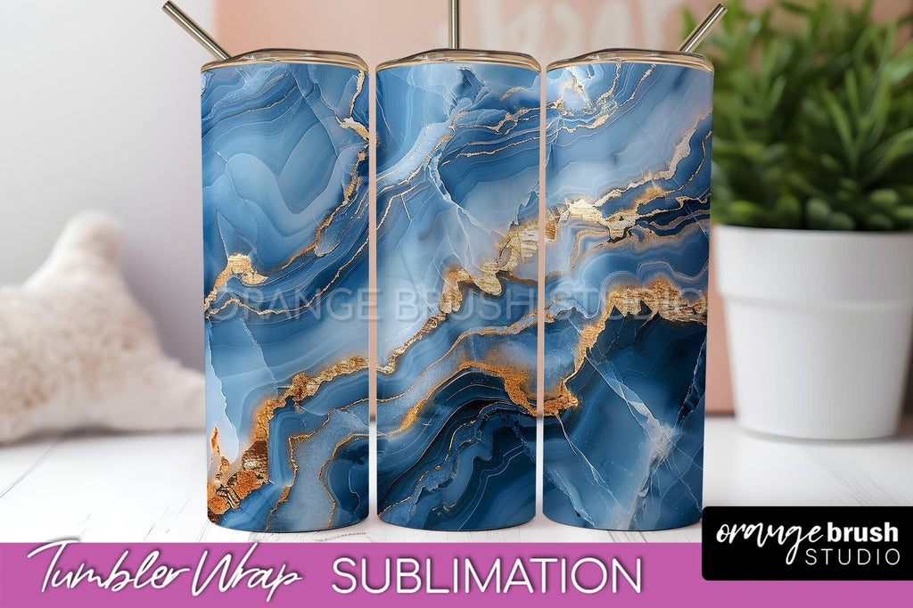 Marble Texture Tumbler Wrap, Marble Tumbler Sublimation - So Fontsy