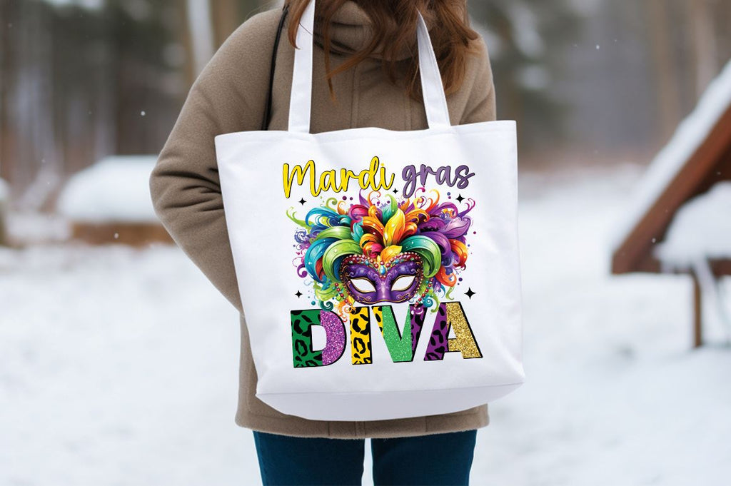 Mardi gras Diva PNG Design - So Fontsy