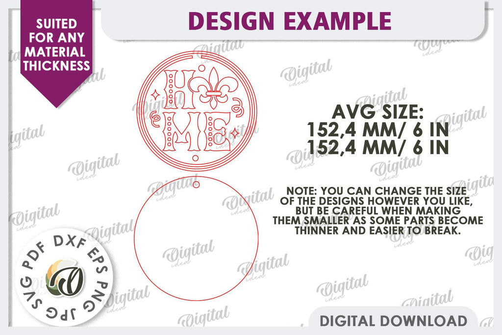 Mardi Gras Round Sign Laser Cut. Mardi Gras Decor SVG - So Fontsy