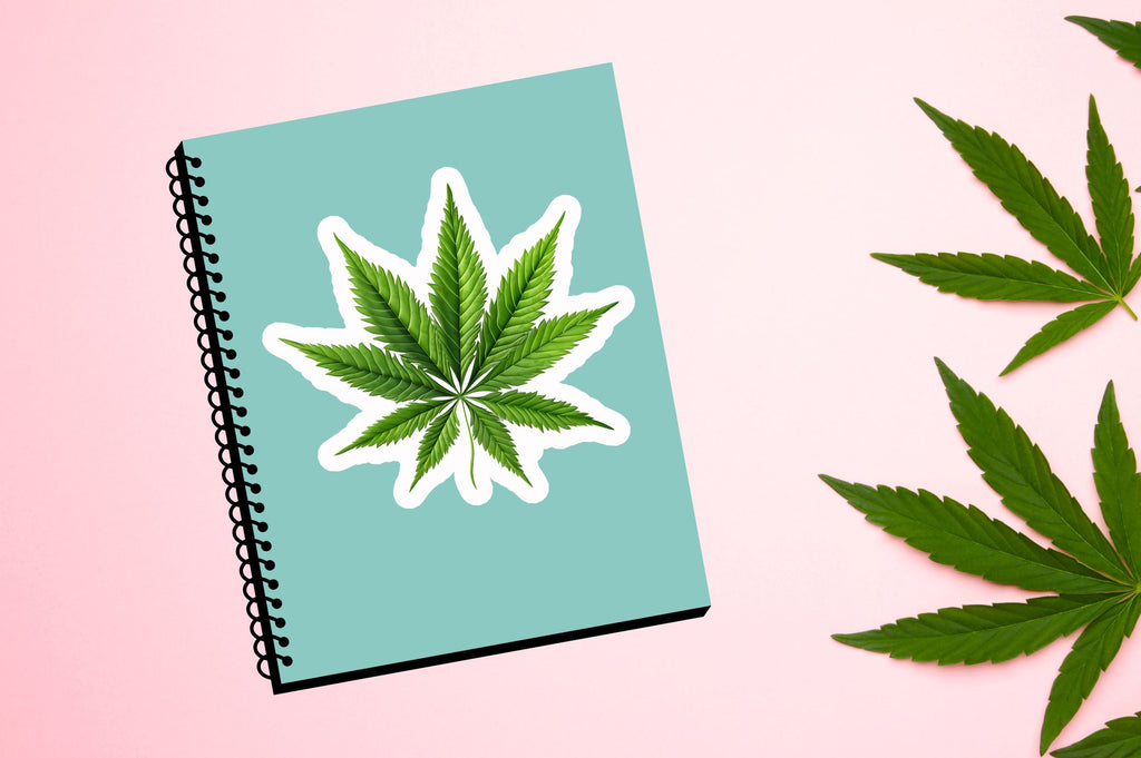Marijuana leaf Sticker Design - So Fontsy