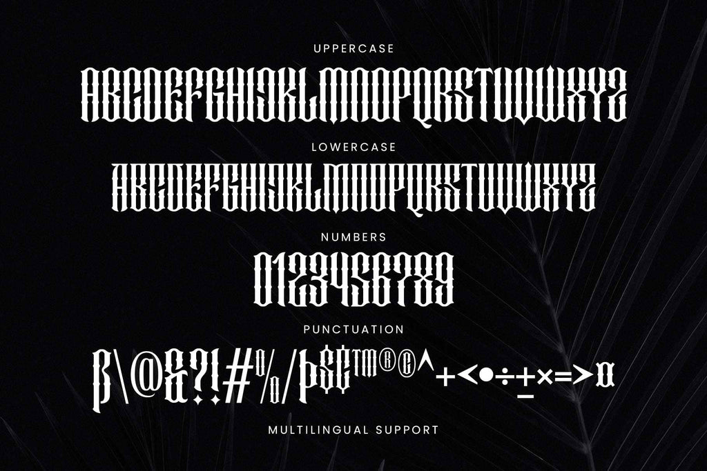 Masberco – Blackletter Style - So Fontsy