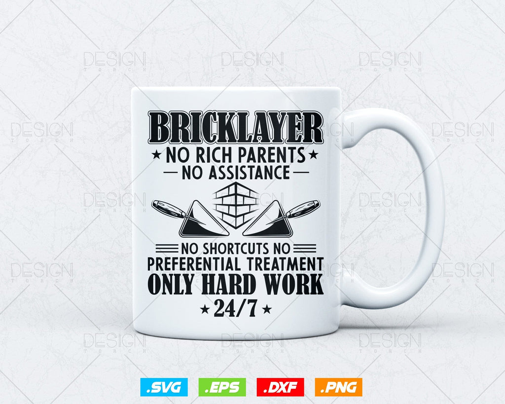 Master Builder Mason Hard Work Bricklayer Svg Png, Mason life ...