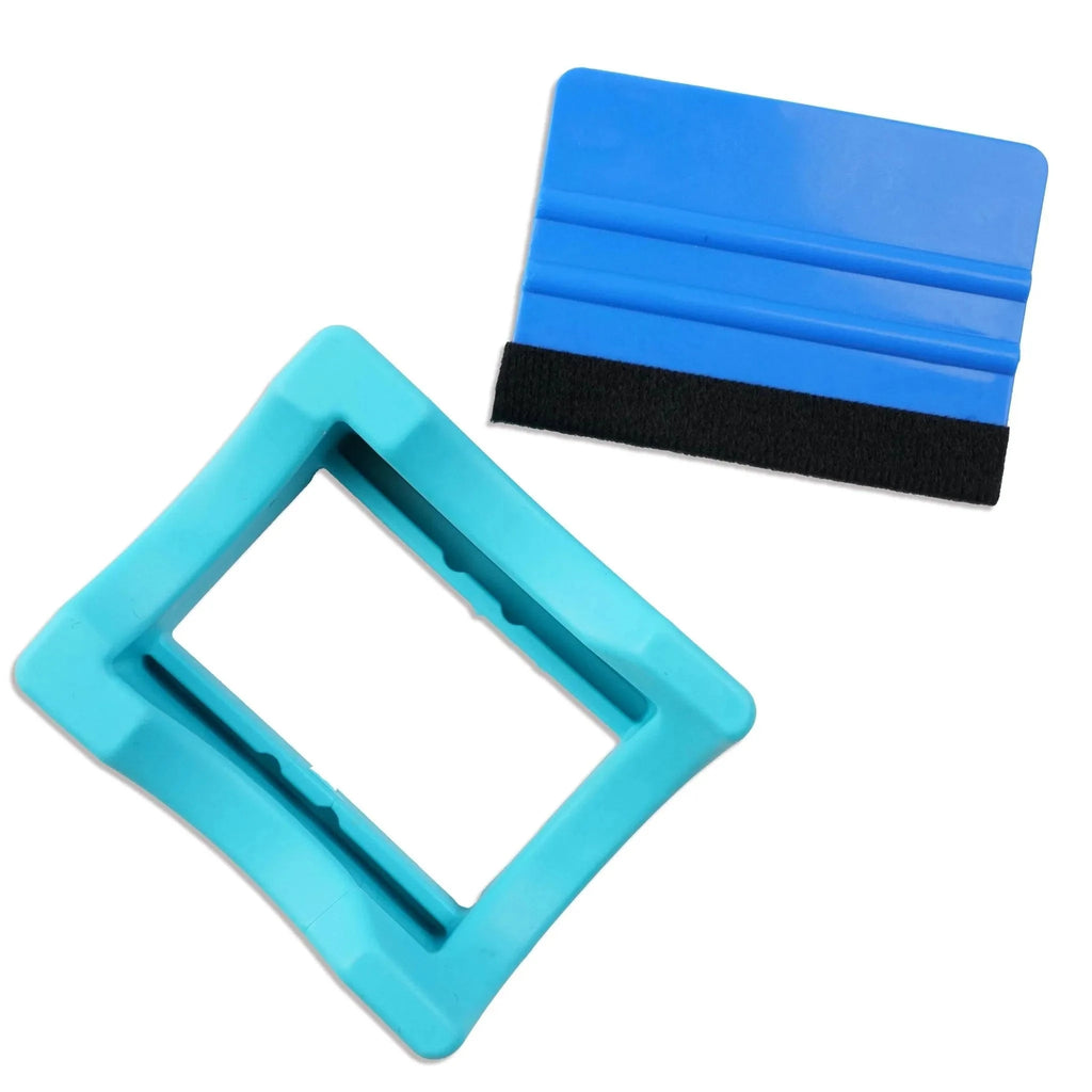 Cup Cradle & Felt Squeegee Set for UV DTF and Vinyl Stickers - Blue ...