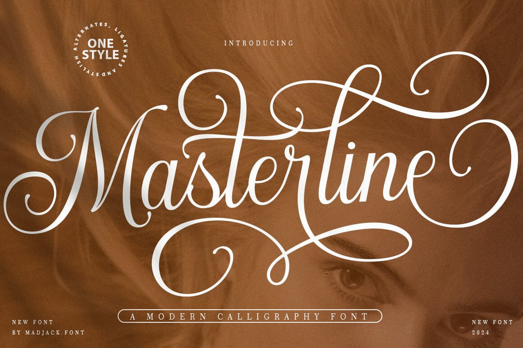 Masterline Calligraphy font - So Fontsy