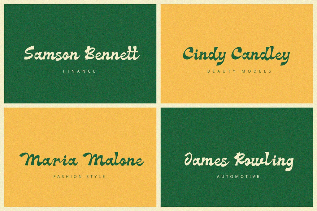 Meadow - Groove Script Font - So Fontsy
