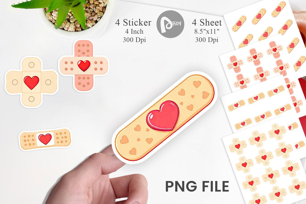 Medical Bandage Sticker - So Fontsy