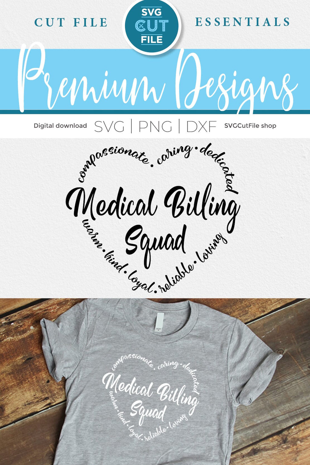 Medical Billing squad svg, billing clerk svg - So Fontsy