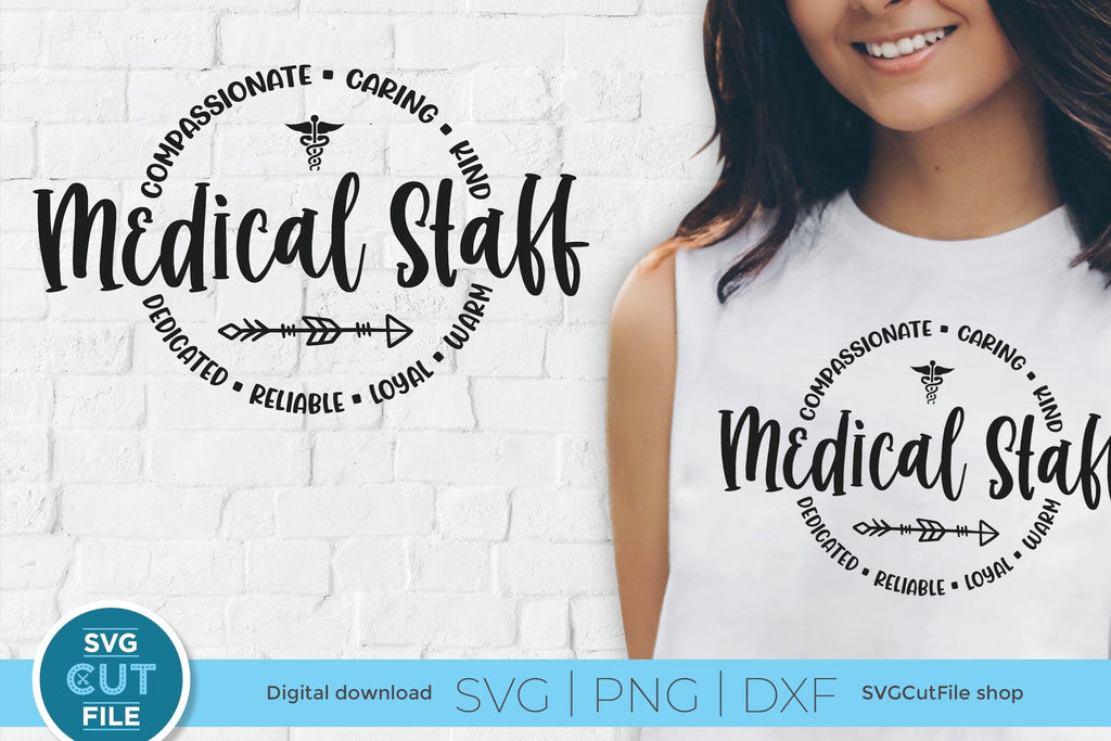 Medical Staff SVG for men or women - So Fontsy