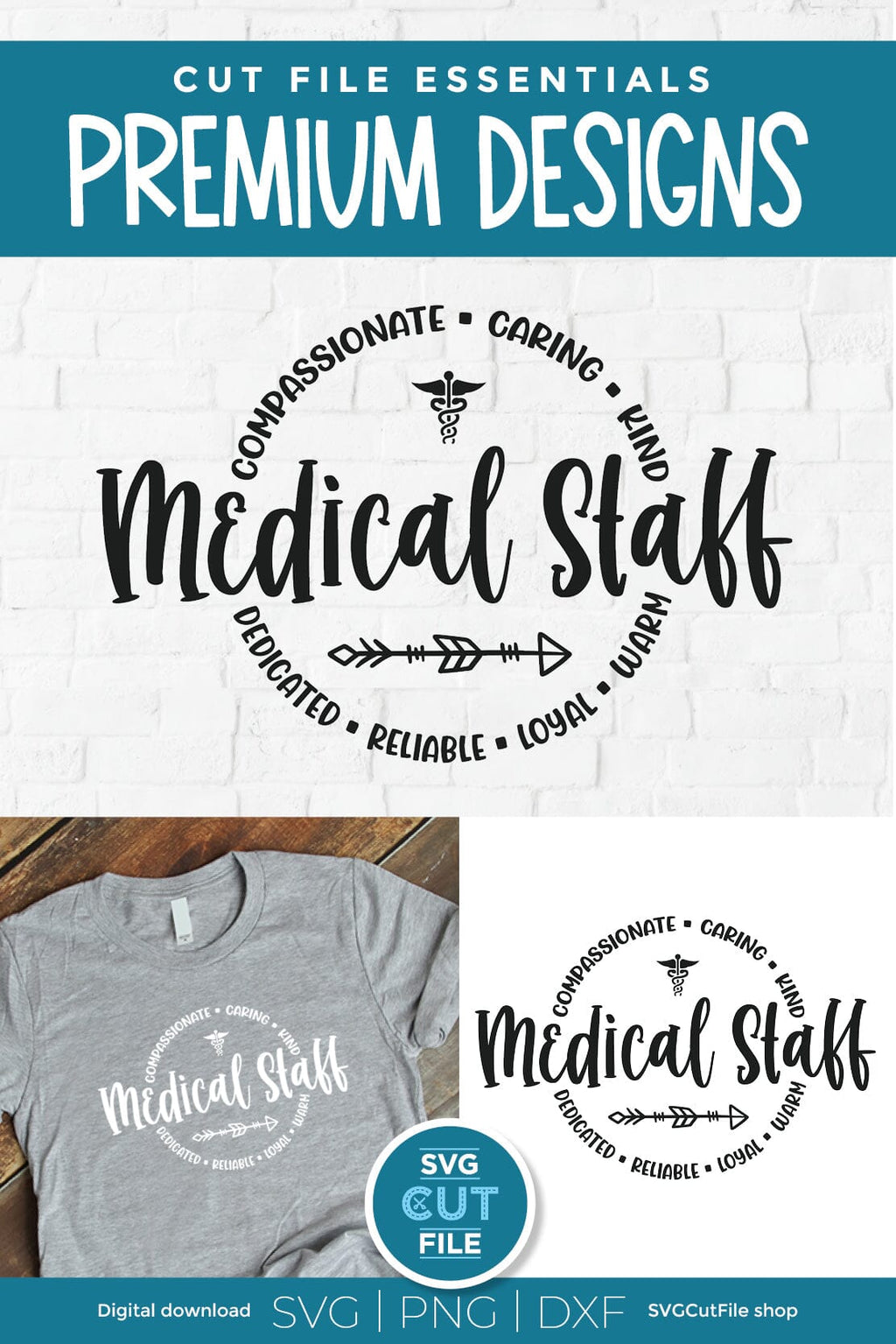Medical Staff SVG for men or women - So Fontsy